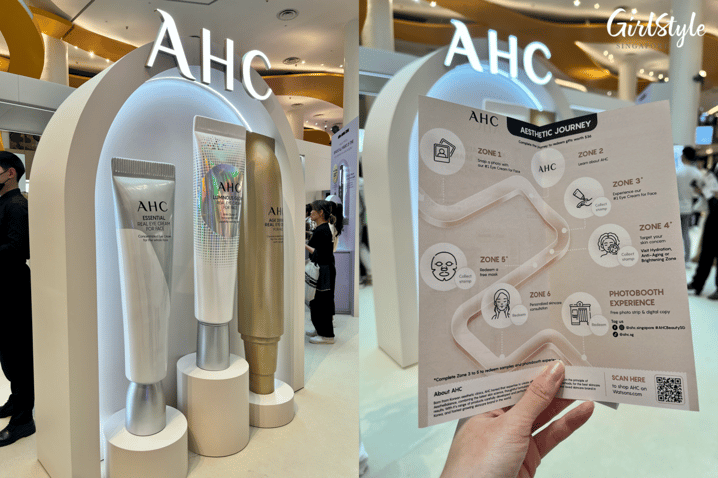 AHC Pop-Up At VivoCity: Free Skincare Samples, Photo Booth