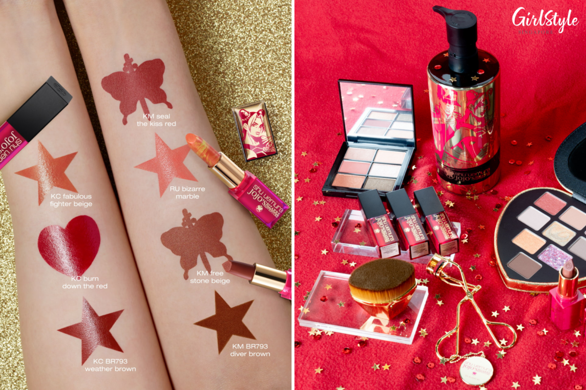 Step Into The Vibrant World Of JoJo's Bizarre Adventure With Shu Uemura ...
