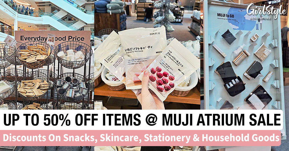 Muji Is Having An Atrium Sale With Up To 50% Off Select Items, Plus Win ...