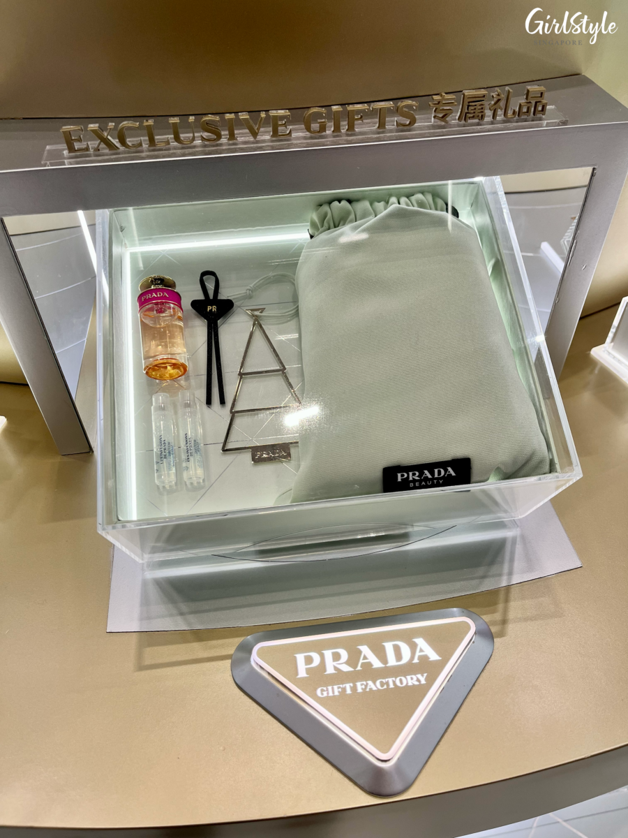 The World's First Prada Holiday Gift Factory At Changi Airport