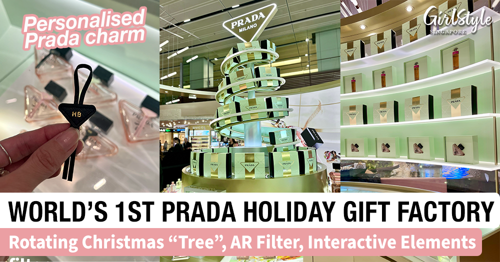 The World's First Prada Holiday Gift Factory At Changi Airport