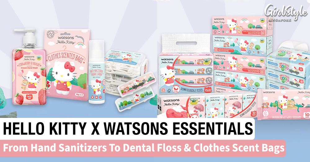 These Hello Kitty x Watsons Essentials Come With Dreamy Vacation-Themed Packaging