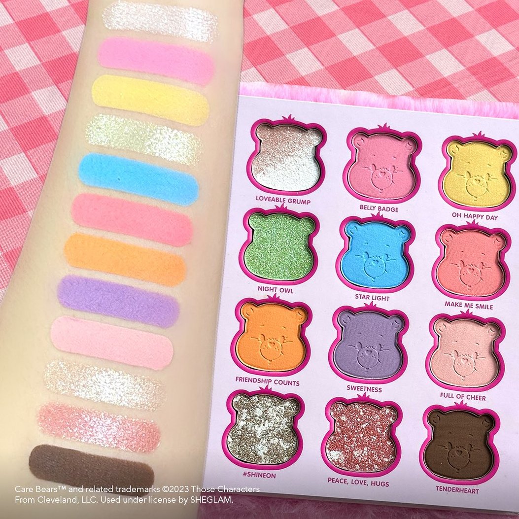 Care Bears x SHEGLAM: Makeup With Furry Packaging