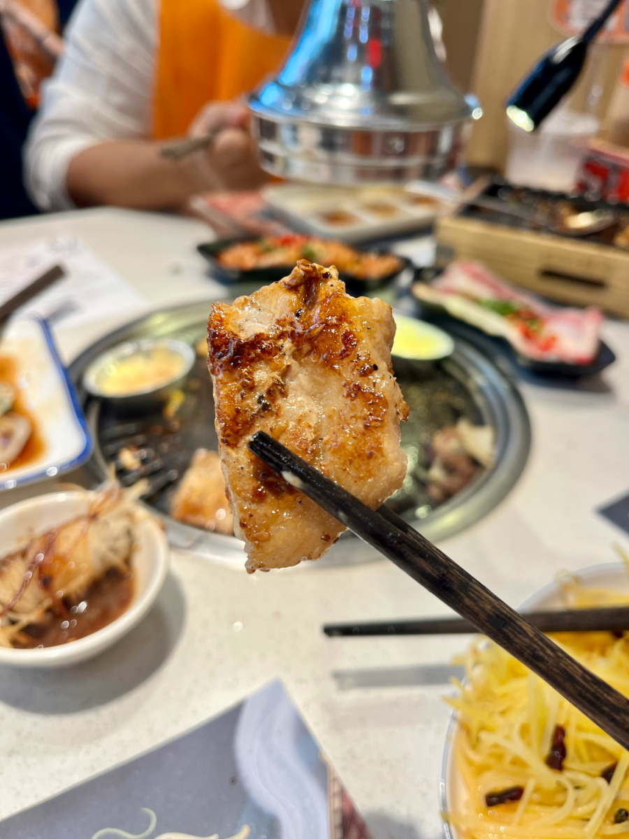 Giant Cat Food Can BBQ Platter @ Meow Barbecue