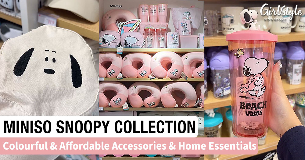 MINISO Has A Snoopy Collection With Colourful & Affordable Accessories ...