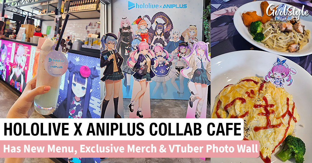 Hololive Production x ANIPLUS Collaboration Cafe Is Back With A New Menu & Exclusive Merch ...