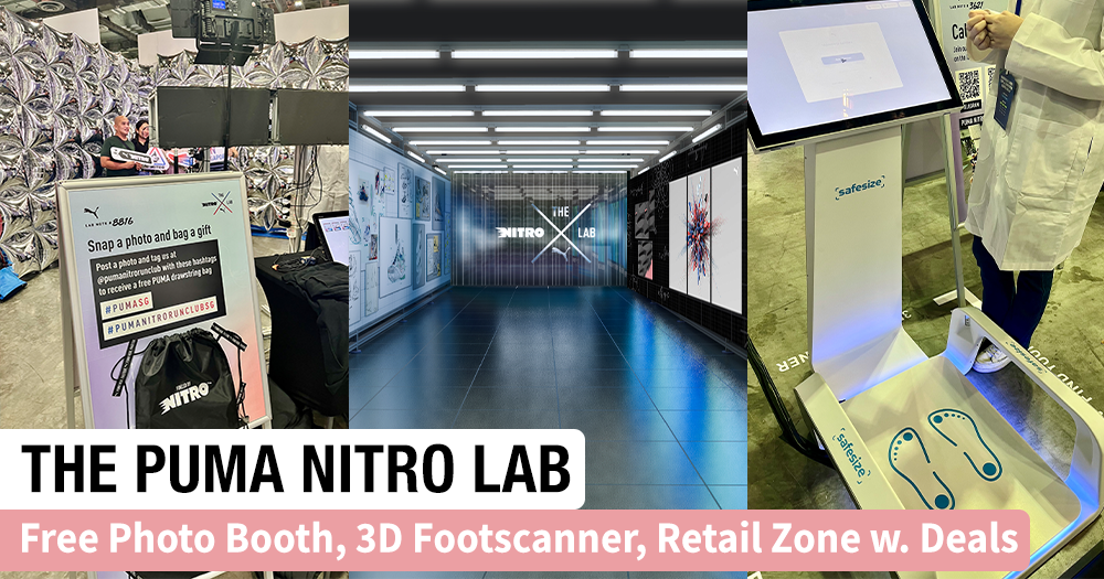 THE PUMA NITRO LAB: Free Photo Booth, 3D Footscanner