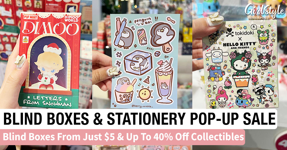 We Found A Pop-Up Sale In Town With Pop Mart Blind Boxes, Cute ...