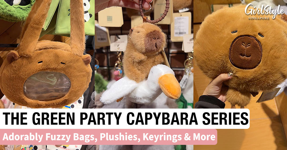 The Green Party Has Launched A Cuddly Capybara Collection With Fuzzy ...