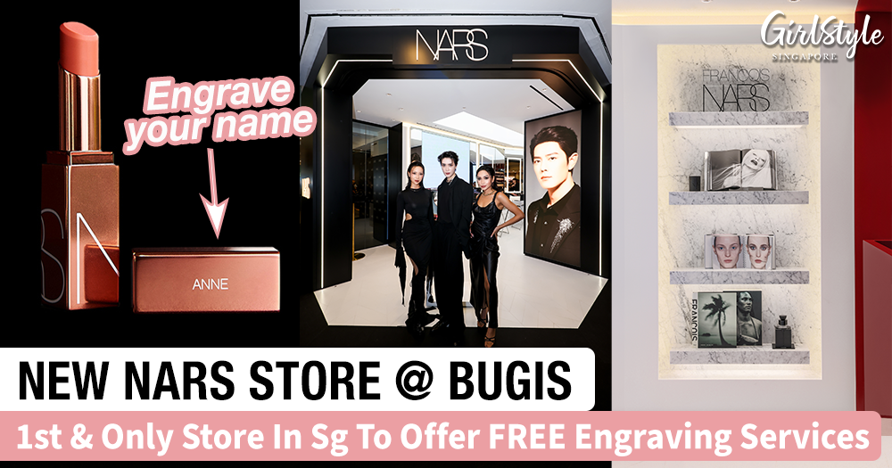 NARS Bugis Junction Offers Complimentary Engraving Services