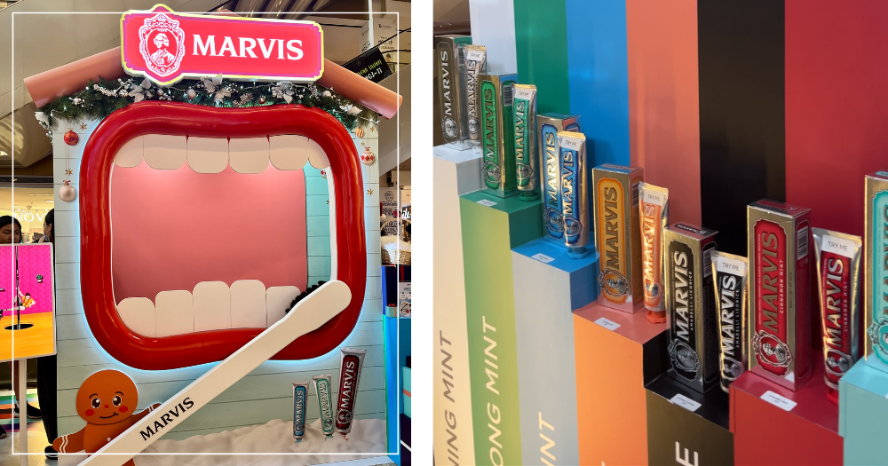 Marvis Toothpaste Christmas Pop-Up In Singapore