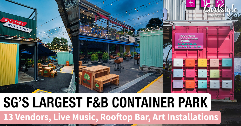 Cosford Container Park, Singapore’s Largest, Opens In Changi