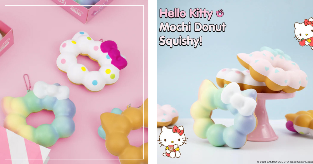 7-Eleven Has Squishy Hello Kitty Mochi Donut Keychains For You To ...