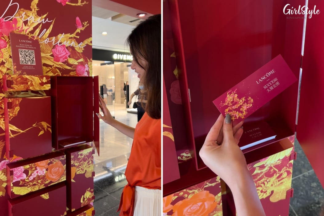 Lancôme's Chinese New Year Pop-Up At Paragon