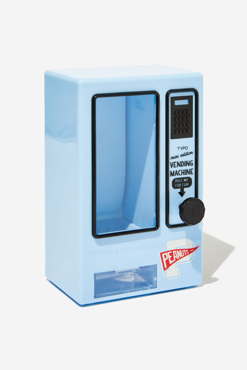 Typo Launches Cute New Snoopy Merch, Including A Mini Vending Machine ...