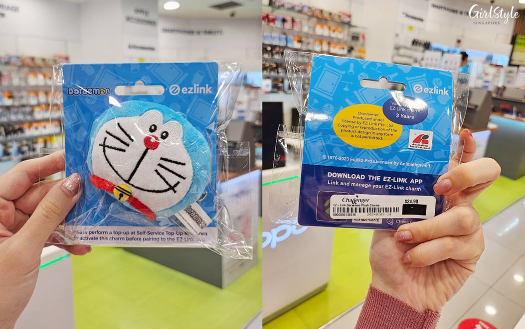 These Fuzzy New Doraemon SimplyGo Ez-Link Charms Are Now In Stores