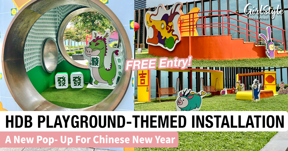 HDB Playground Installation at Singapore Chinese Cultural Centre