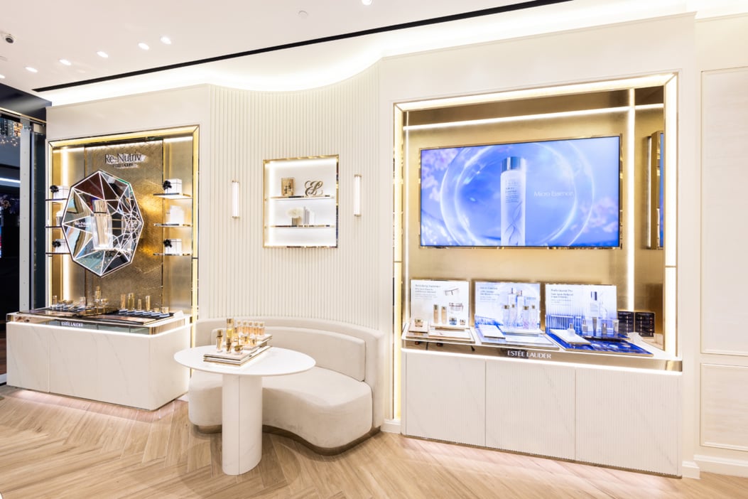 Estée Lauder Marina Bay Sands Luxury Concept Store Singapore