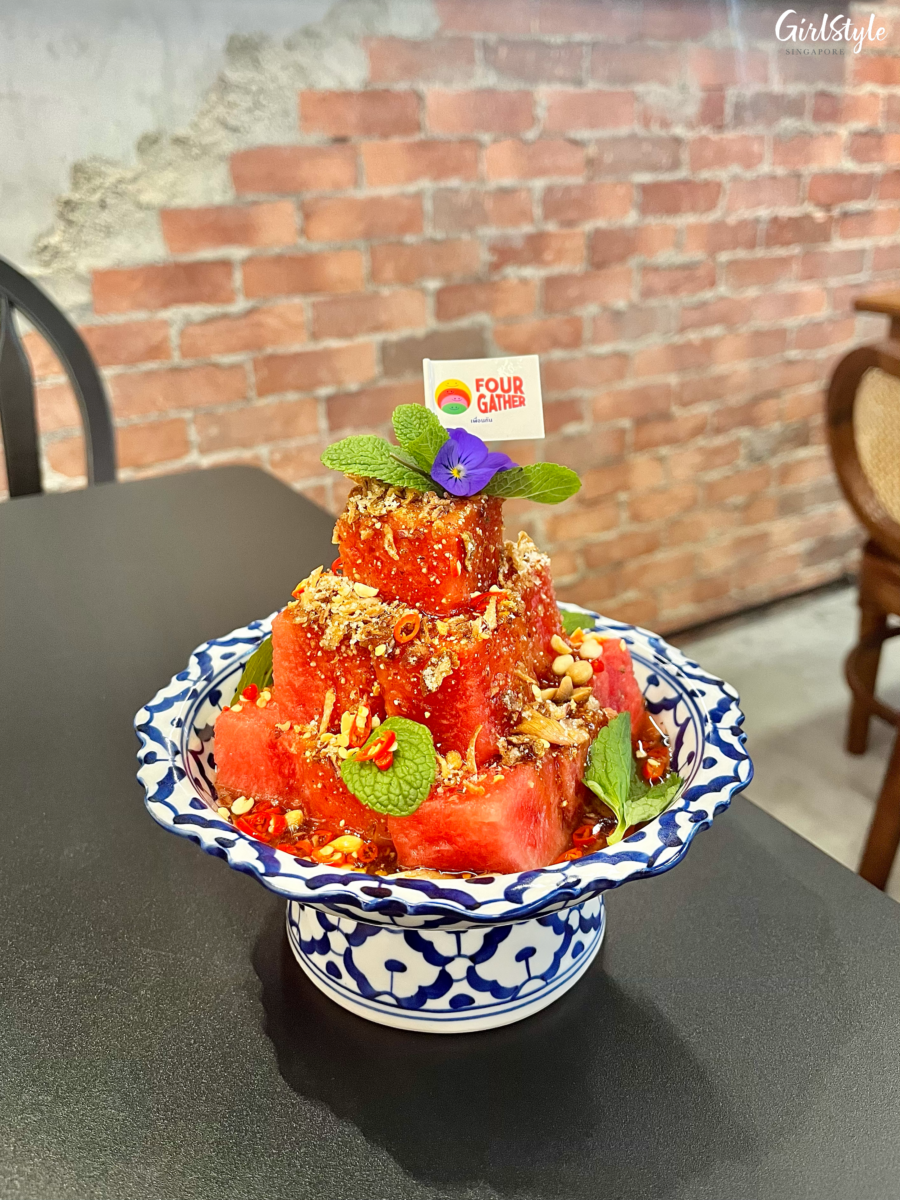 Fourgather Thai Restaurant at Telok Ayer has an eclectic ambience