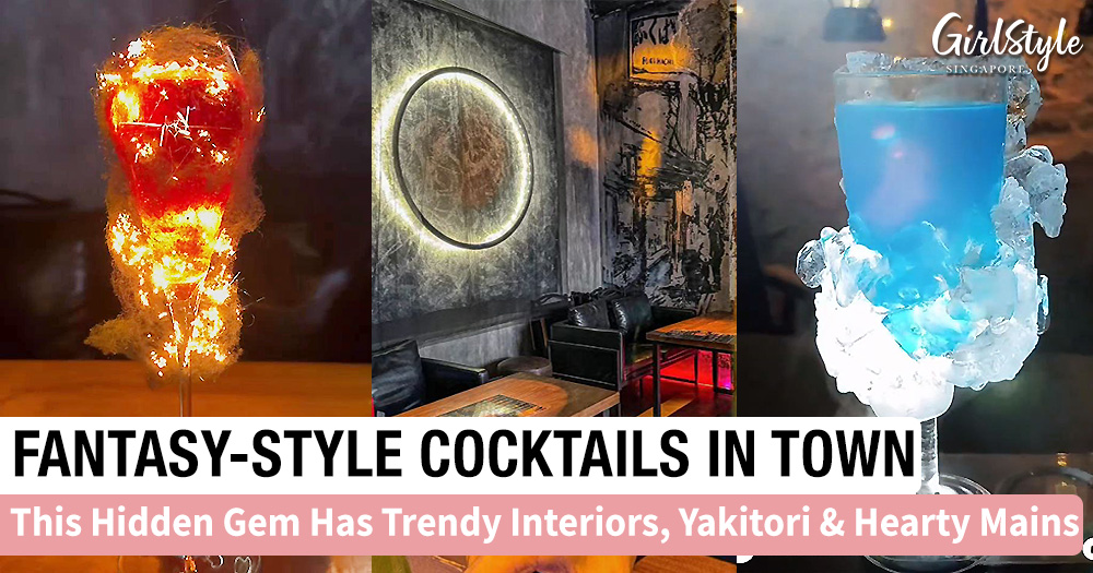 This Bar In Town Has Ice-Crusted & Fiery Cocktails That Look Like ...