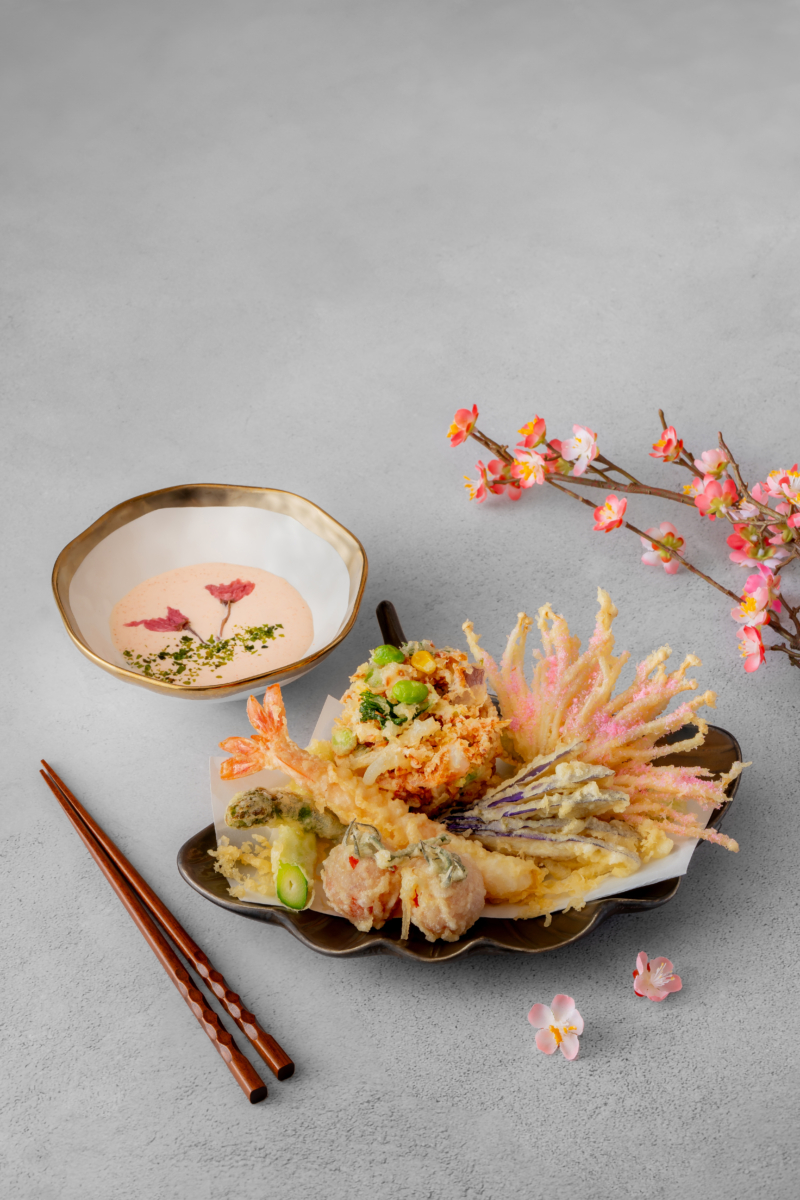 Tempura Makino's Limited-Time Sakura Menu Has Pink Udon, Tempura ...