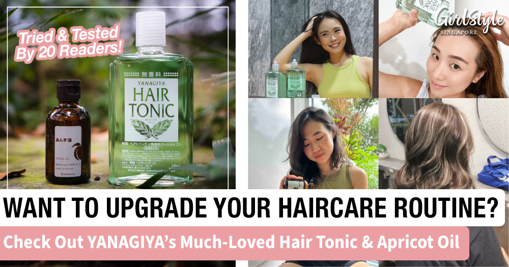 20 Readers Tried YANAGIYA’s Best-Selling Hair Tonic & Apricot Oil
