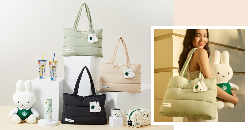 Starbucks Miffy Collection In Singapore: Puffer Bags, Drinkware