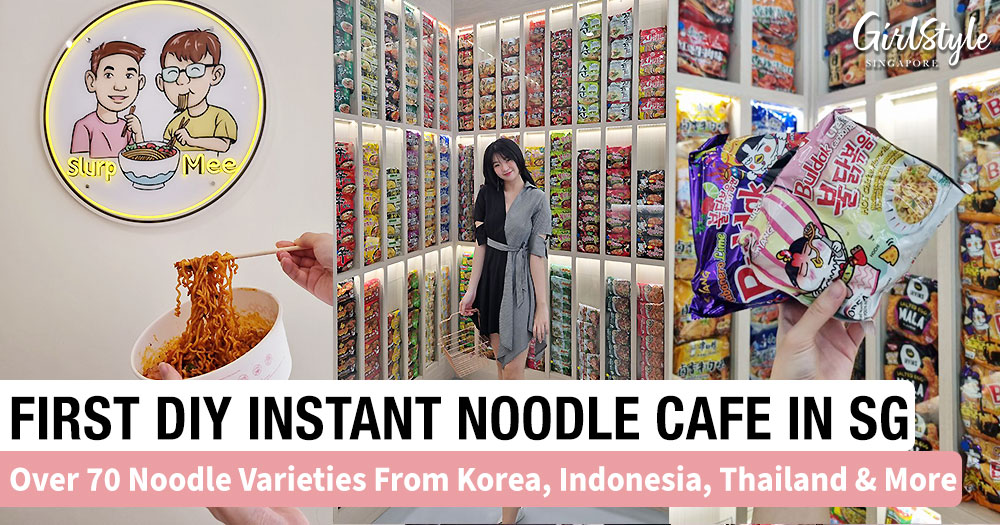Mix, Match & Munch At Singapore's First-Ever DIY Instant Noodle Cafe