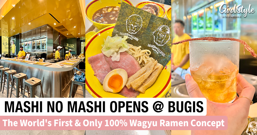 Mashi No Mashi Review: Japanese Wagyu Ramen At Bugis