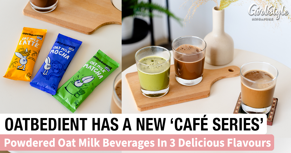 Oatbedient Café Series: New Oat Milk Powdered Beverages