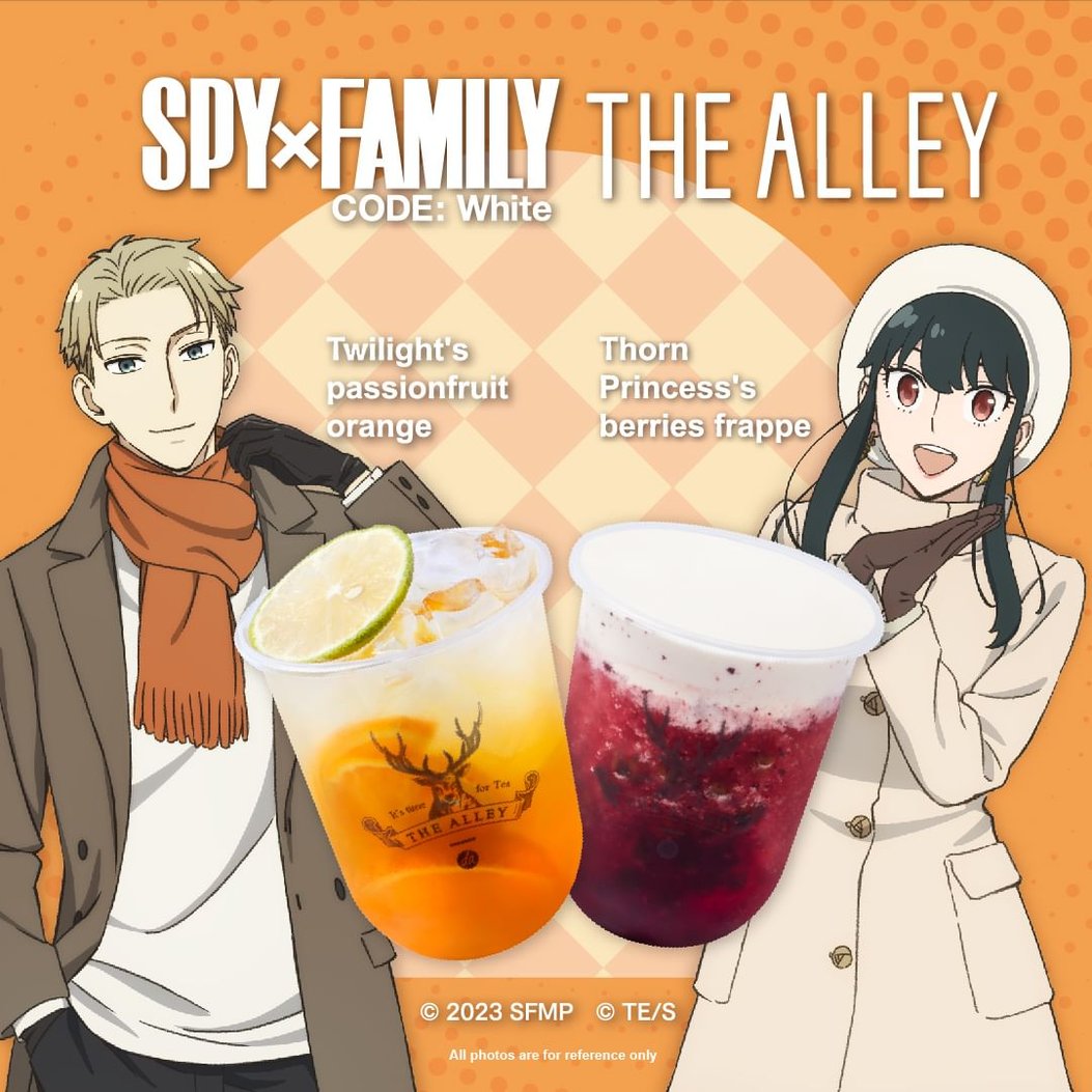 The Alley Has Limited Edition Spy x Family-Themed Drinks, Bucket Bags ...