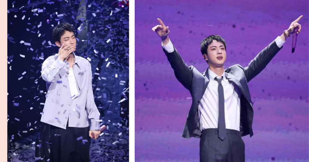 BTS' Jin Hugs 1,000 Fans At BTS Festa