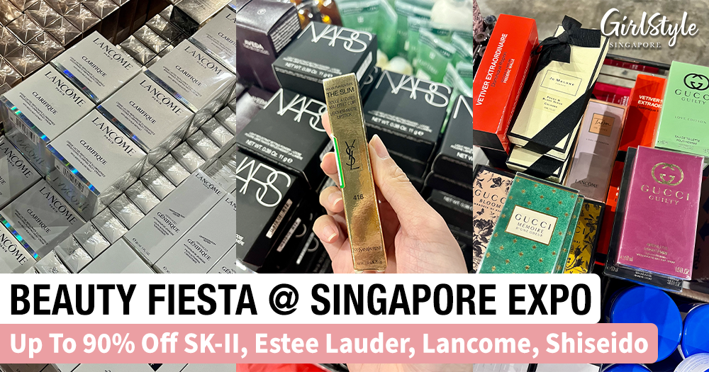 Beauty Fiesta At Singapore Expo: Up To 90% Off Makeup, Perfume