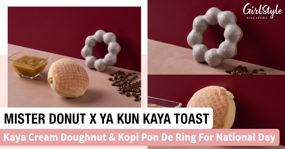 National Day Doughnuts From Mister Donut & Ya Kun Kaya Toast