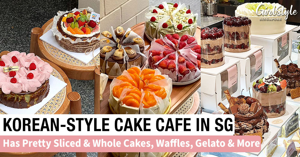 This Neighbourhood Cafe Has The Prettiest Korean-Style Cakes, Waffles ...