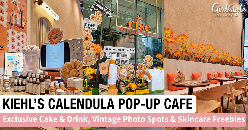 Kiehl's New Pop-Up Cafe At Rise Bakehouse Has Floral Sweets, Drinks ...