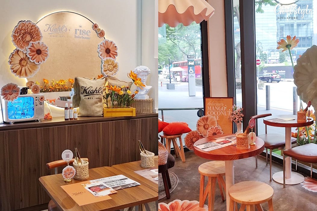 Kiehl's New Pop-Up Cafe At Rise Bakehouse Has Floral Sweets, Drinks ...