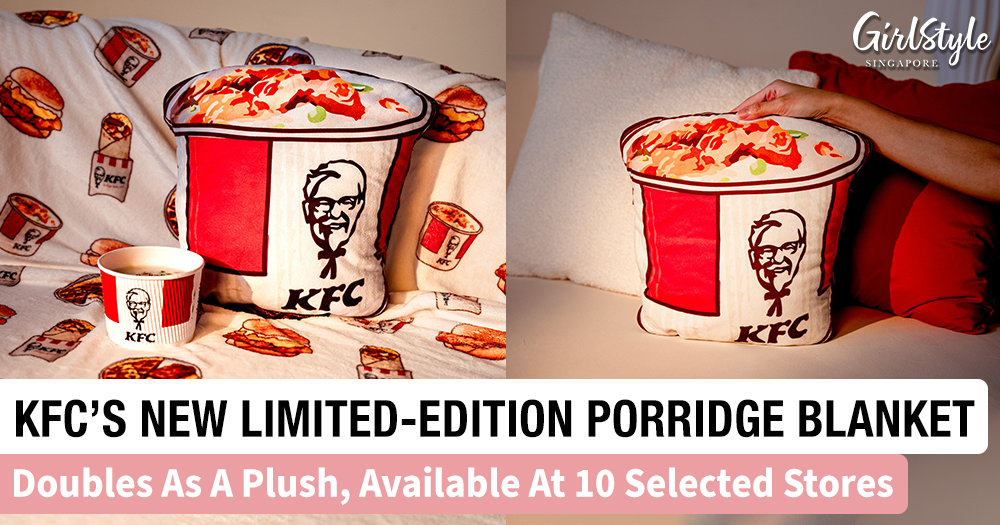 KFC Singapore Is Launching A Limited-Edition Porridge Blanket