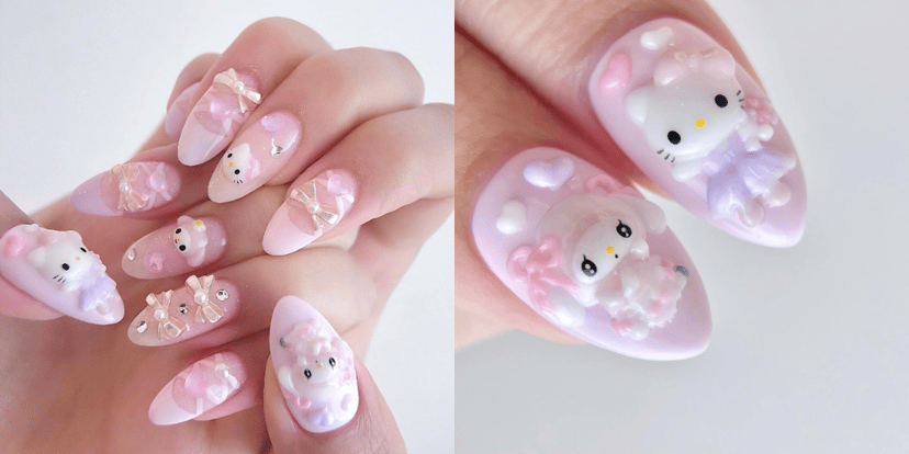 7 Adorable Sanrio Nails To Try For Every Sanrio Lover