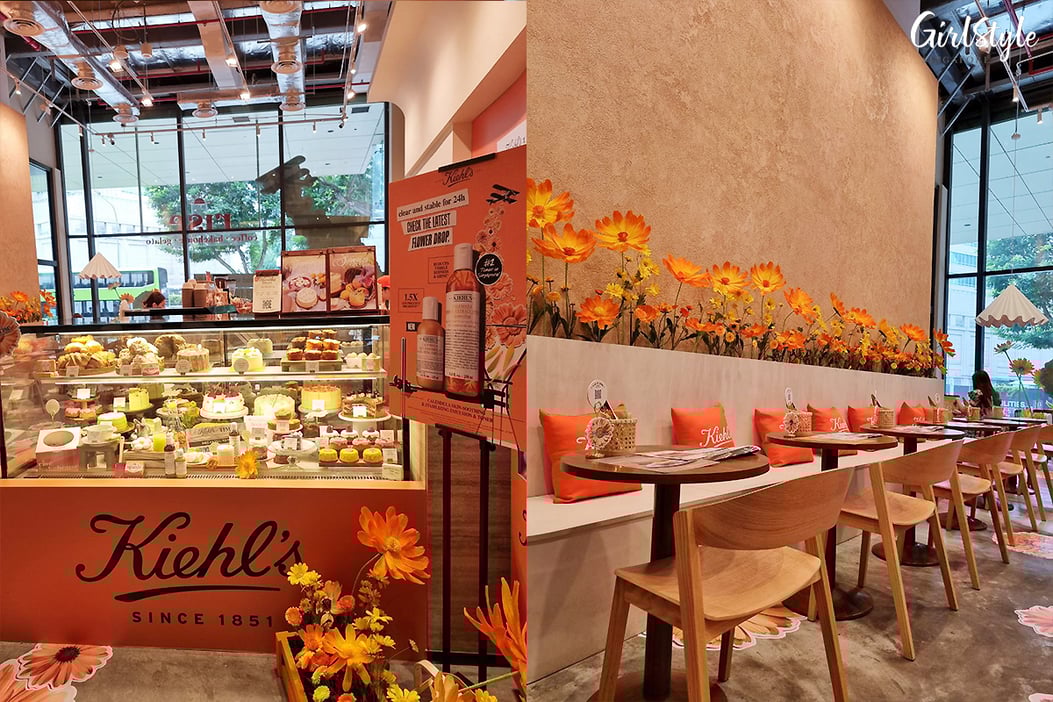 Kiehl's New Pop-Up Cafe At Rise Bakehouse Has Floral Sweets, Drinks ...