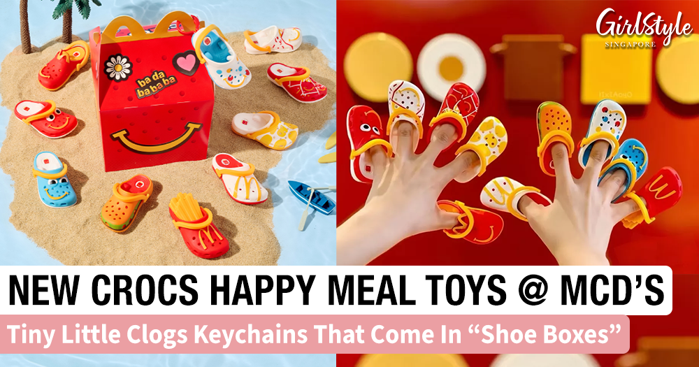 Crocs Happy Meal Toys at McDonald's Singapore