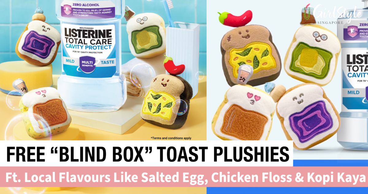 LISTERINE Free Mystery Plush Toasts With Purchase