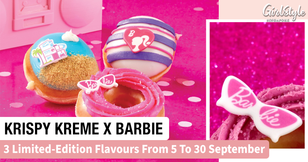 Krispy Kreme X Barbie 65th Anniversary Limited-Edition Doughnuts