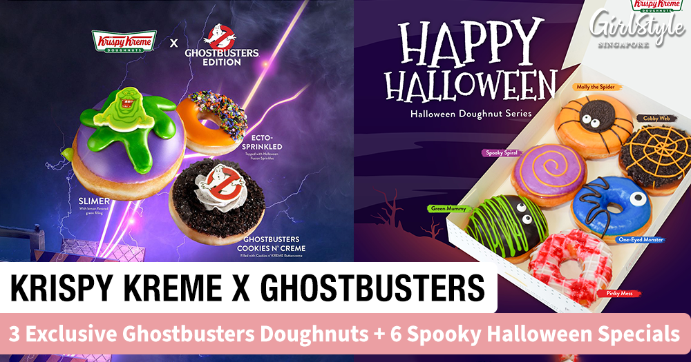 Boo-tiful Treats: Krispy Kreme X Ghostbusters Doughnut Collection
