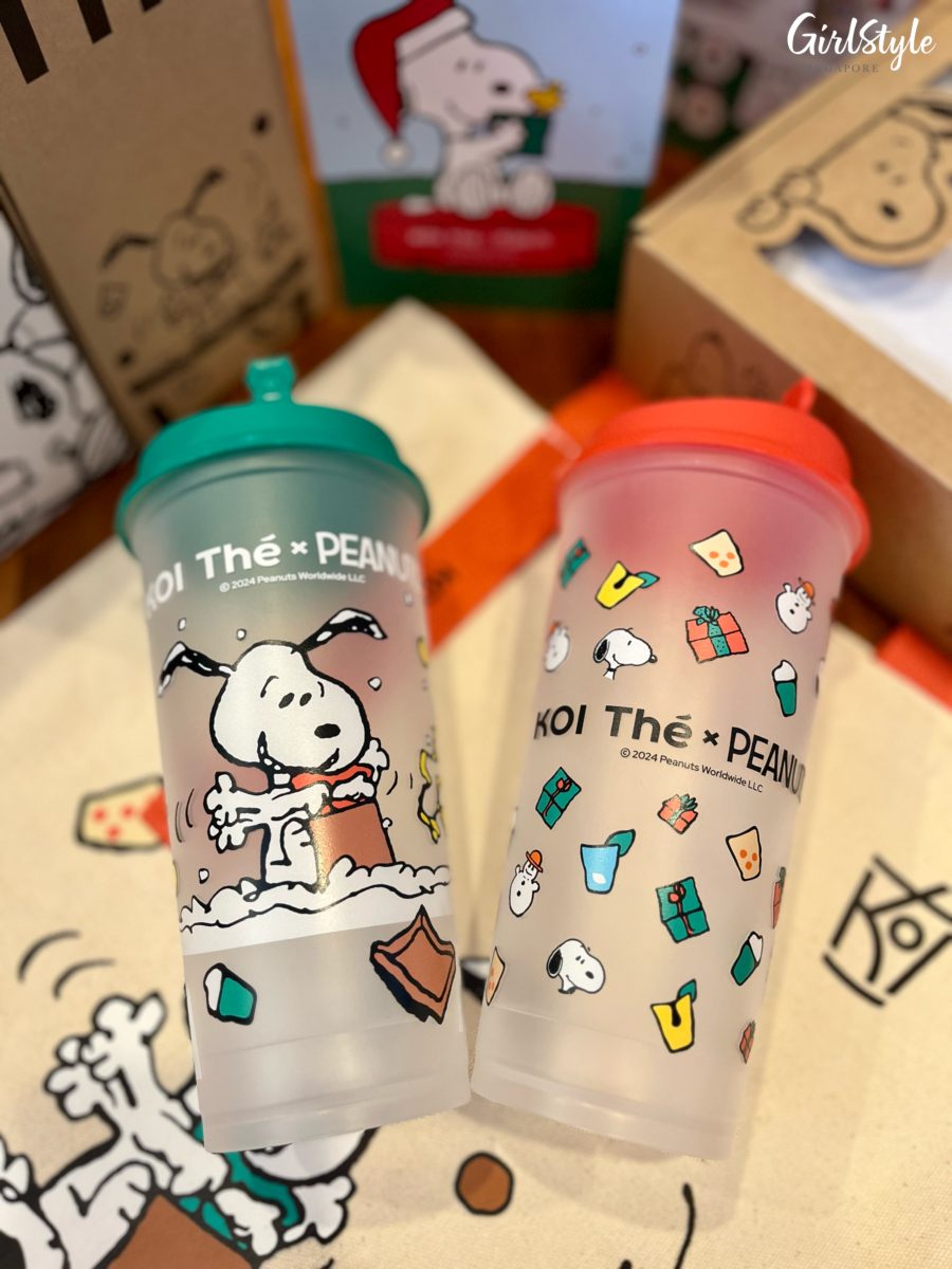 KOI Thé x PEANUTS Snoopy Merchandise For Christmas 2024