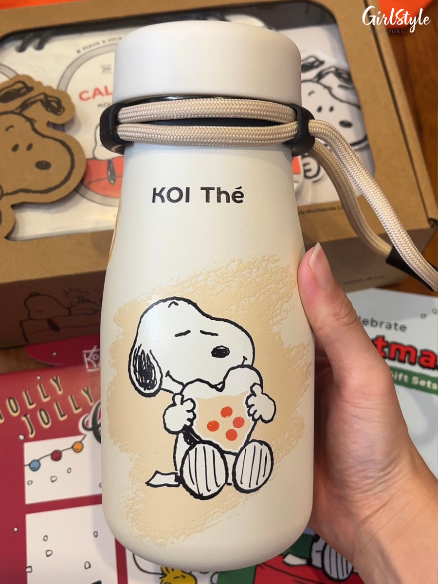 KOI Thé x PEANUTS Snoopy Merchandise For Christmas 2024