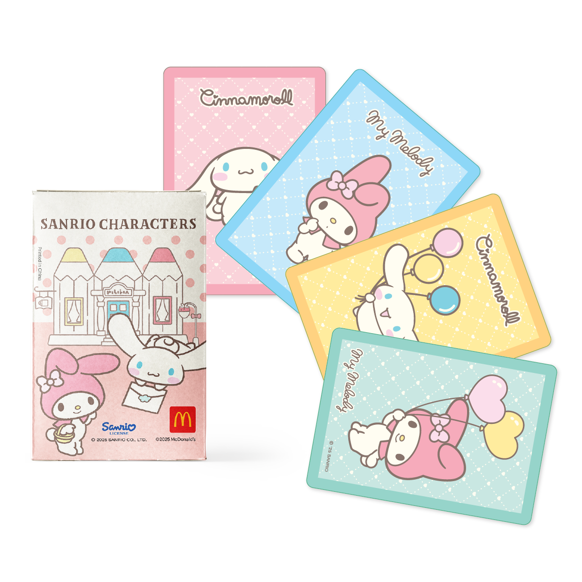 McDonald’s Sanrio Red Packets ft. Cinnamoroll and My Melody