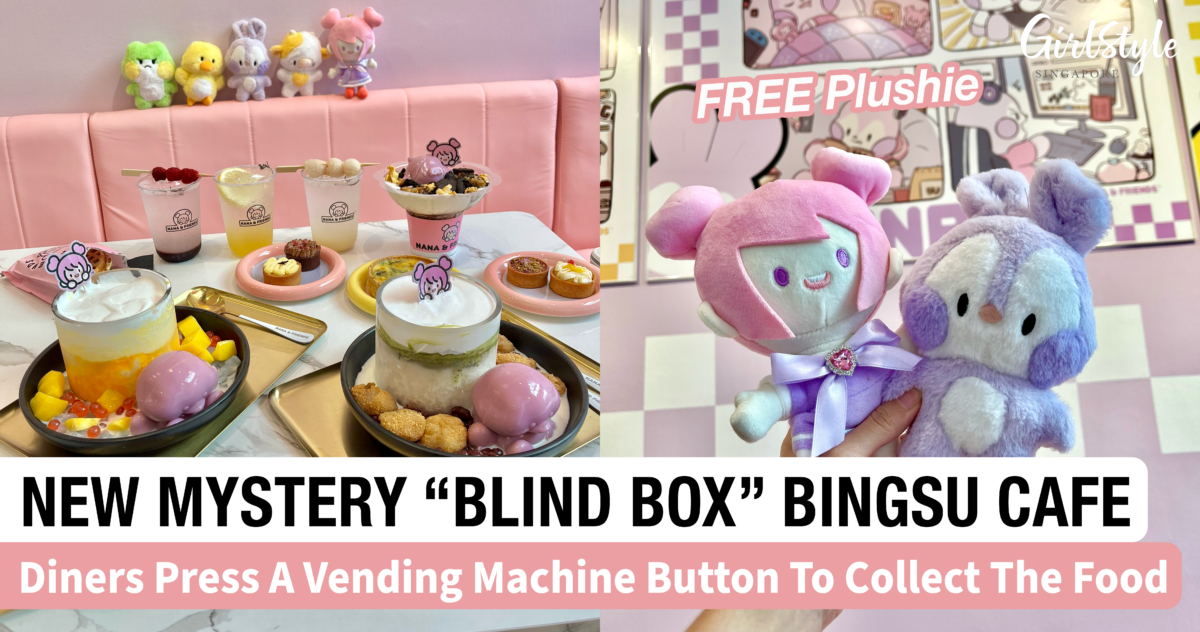 Nana & Friends Cafe Review: “Blind Box” Bingsu Cafe Suntec City