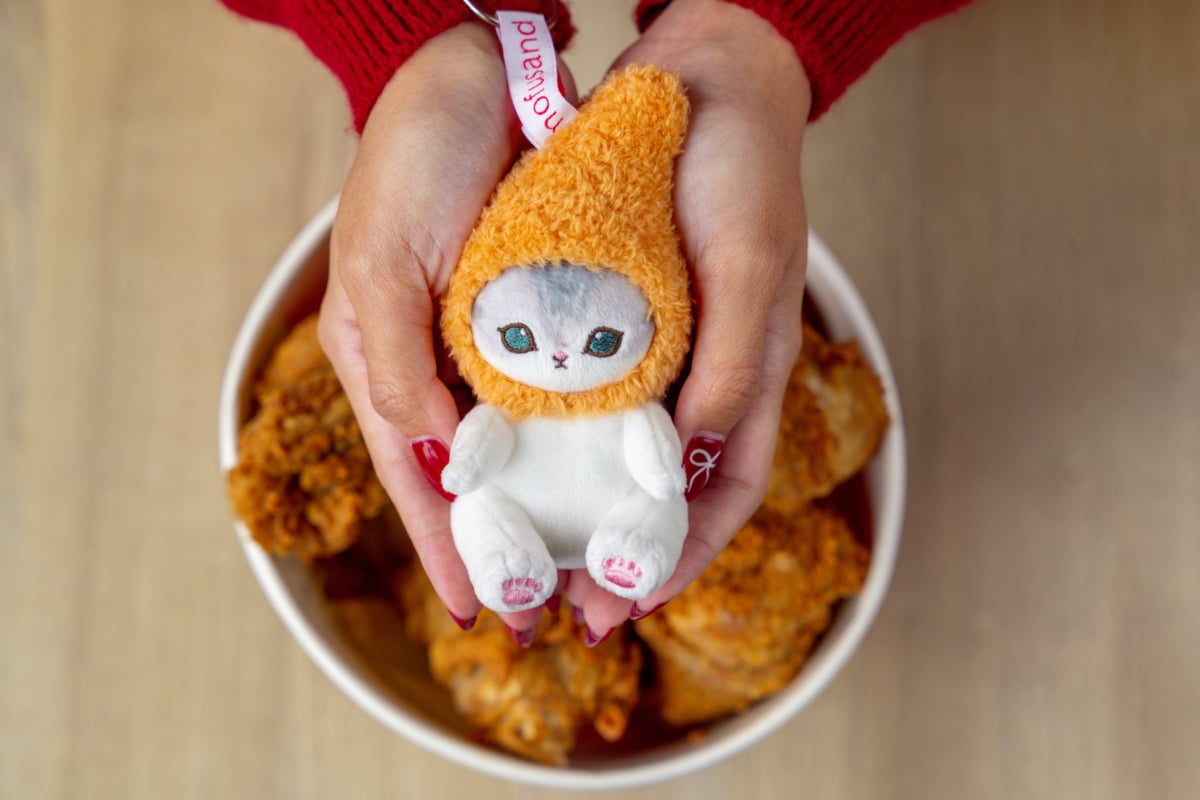 Here's How To Get Your Paws On The Cutest New KFC x Mofusand Keychains ...