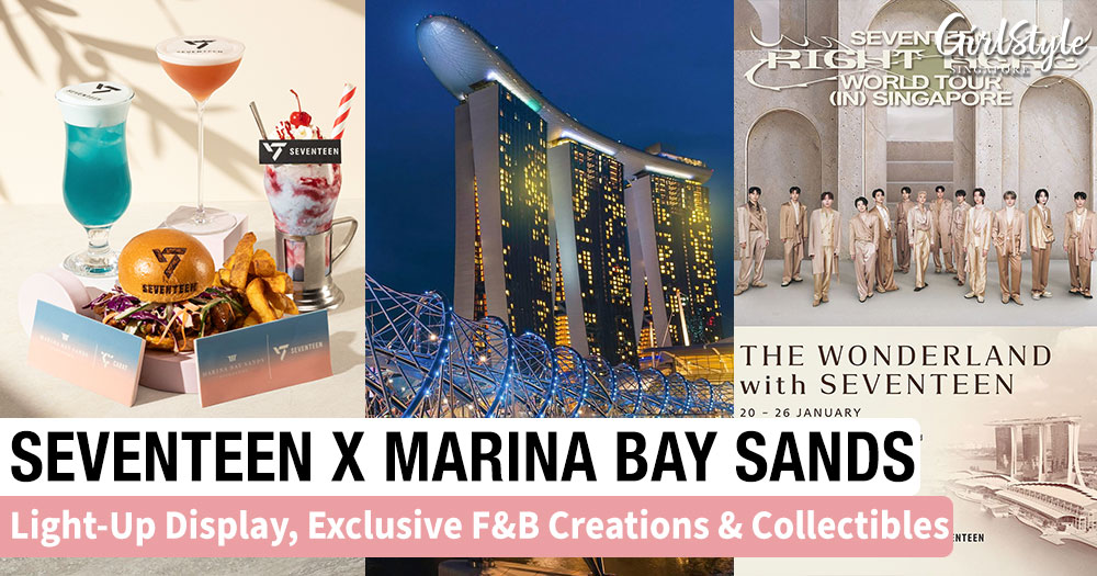 SEVENTEEN Is Taking Over Marina Bay Sands With A Light-Up Display ...